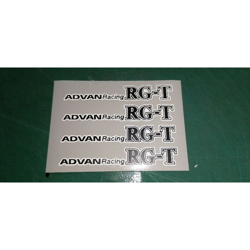 สติ๊กเกอร์ติดก้านล้อแม็ก ADVAN Racing RG-Z, RG-T งานตัดสะท้อนแสง3M ...
