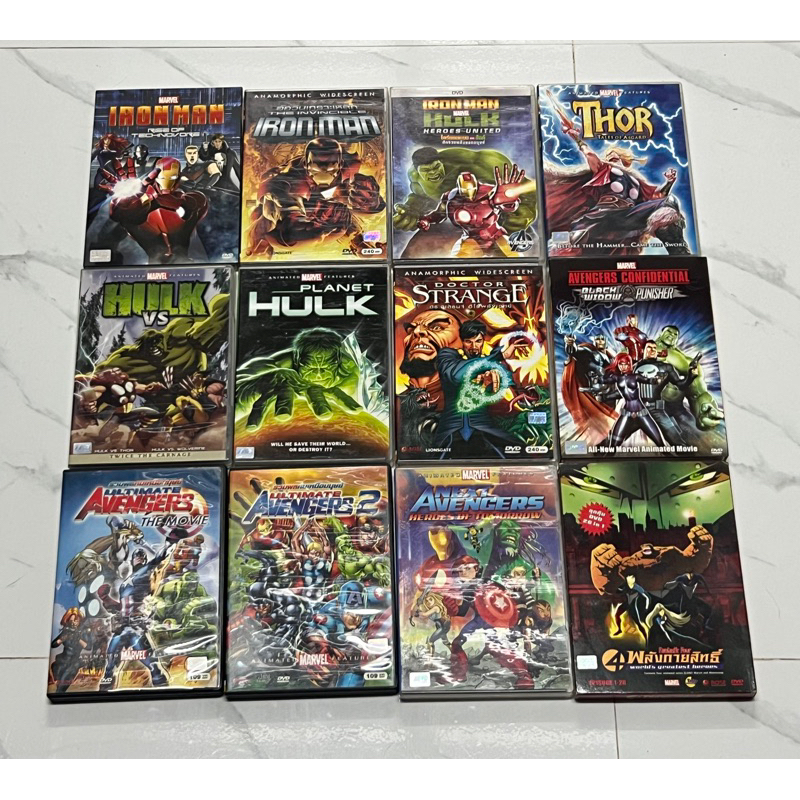 Cartoon Marvel Comic (DVD แท้) อัพเดต เรื่อยๆ | Shopee Thailand