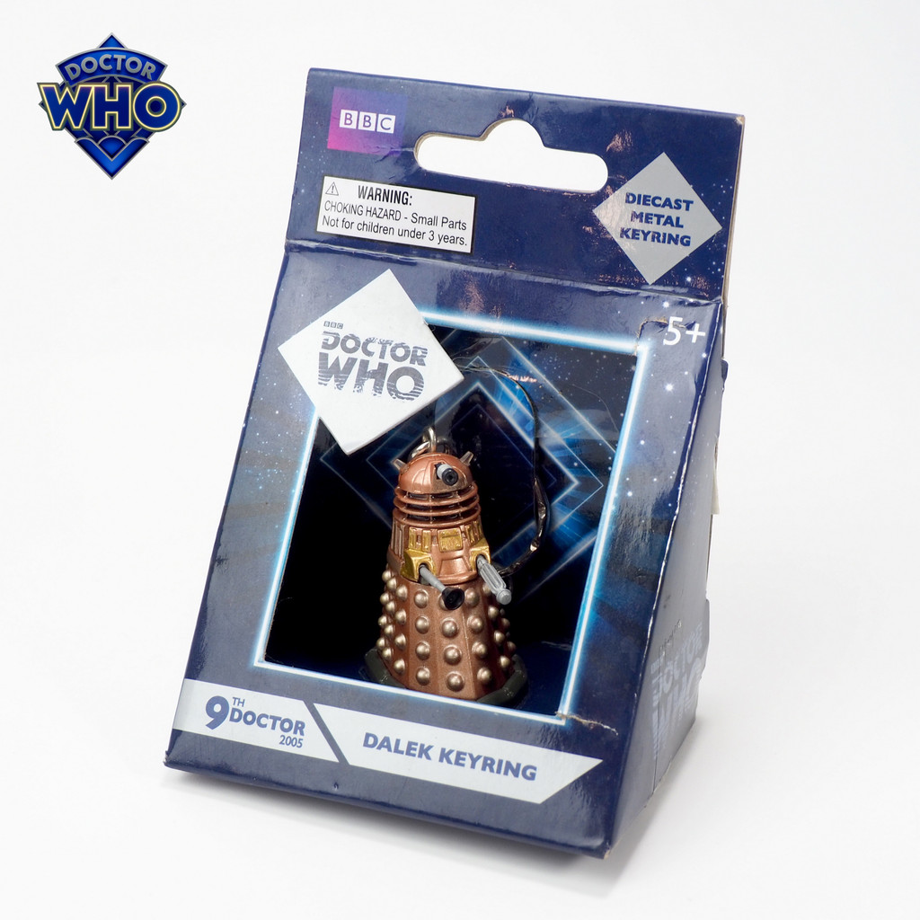 Doctor Who Die-Cast Metal keyrings พวงกุญแจโลหะ The 9th Doctor - Gold ...