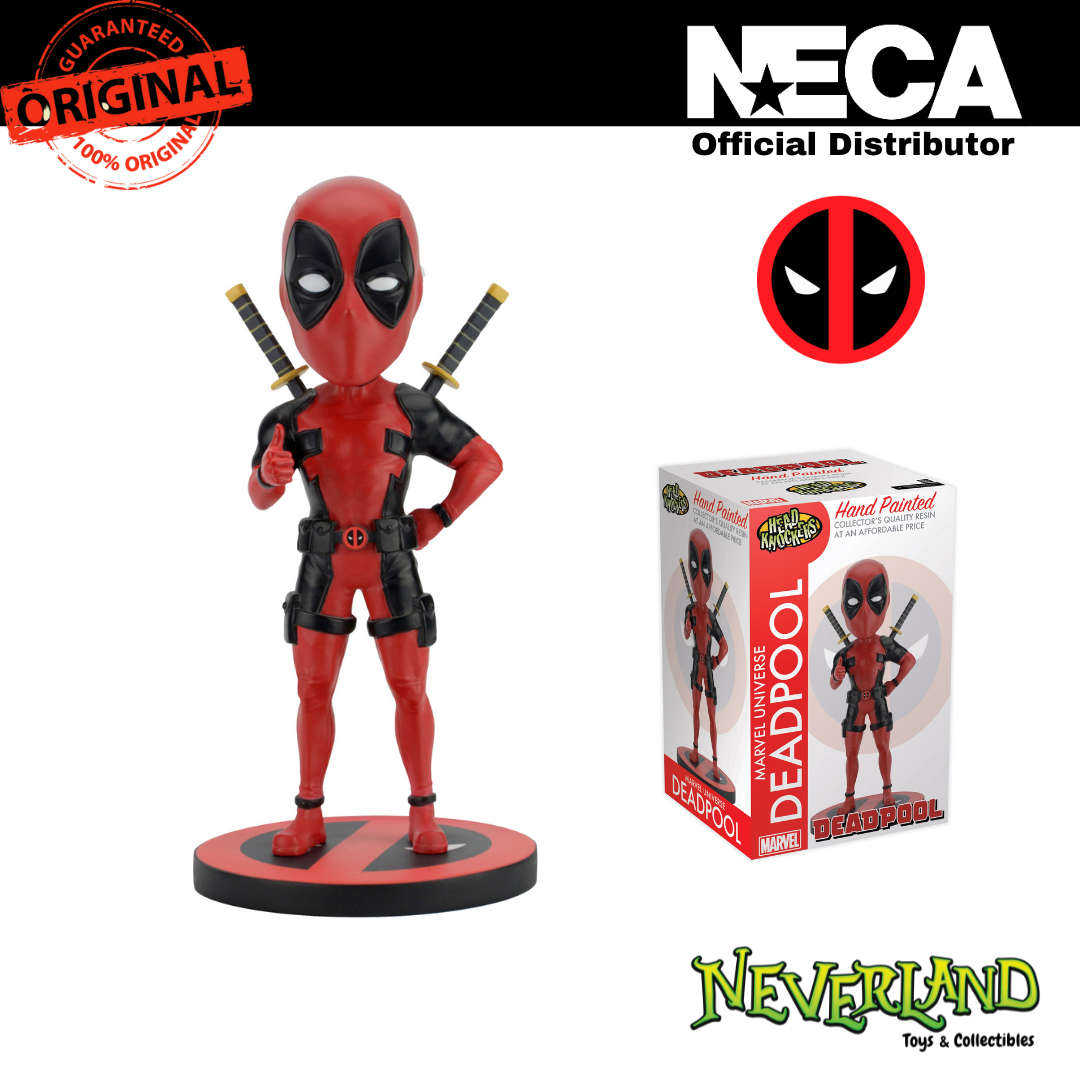 (NECA) Marvel Deadpool Classic Head Knocker | Shopee Thailand