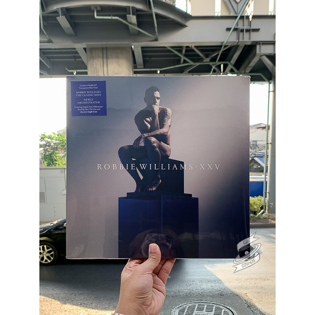 แผ่นเสียง Robbie Williams – XXV (Blue LP)(Vinyl) | Shopee Thailand