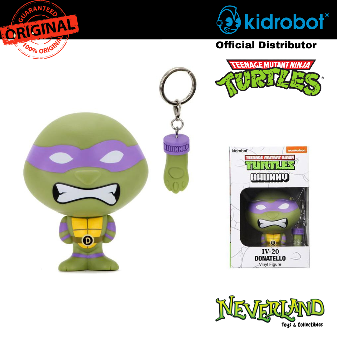 (KIDROBOT) TMNT Donatello Bhunny 4" Stylized Figure with Collectible ...