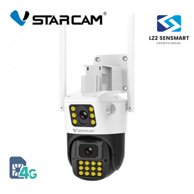 Vstarcam CS663DR / CG663DR WIFI กล้อง SIM 4G IP Camera ปลุกไซเรนติดตามอัตโนมัติไฟแฟลชกล้องวงจร ...