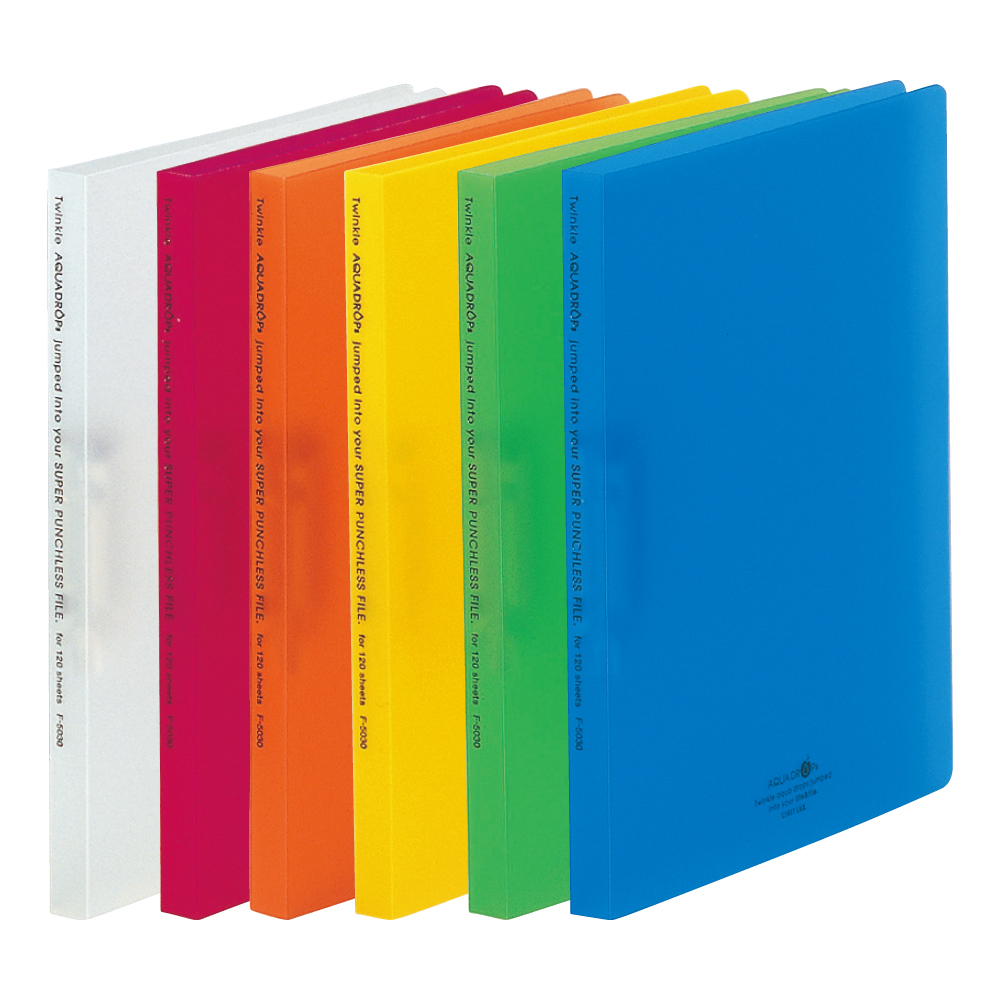 LIHIT Aqua Drops Super Punchless File A4 (แฟ้มหนีบ) F-5030 | Shopee ...