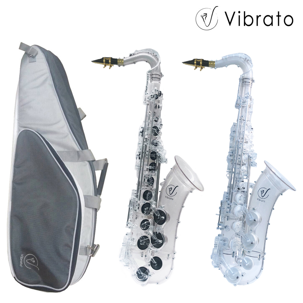 Vibrato Saxophone Tenor แซกโซโฟน เทนเนอร์ รุ่น T1 Polycarbonate Light ...