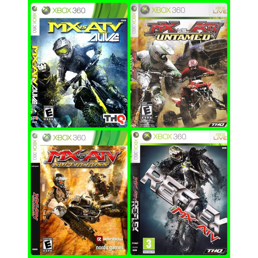 MX Vs ATV แผ่นเกม Xbox 360 สำหลับเครื่องแปลงระบบ RGH/JTAC LT2.0 LT3.0 ...