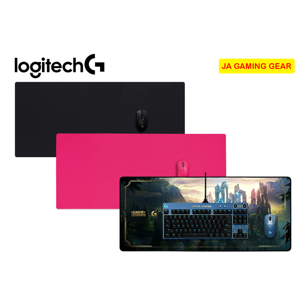 แผ่นรองเมาส์โลจิเทค Logitech G840 Black / G840 Magenta /G840 LOL gaming ...