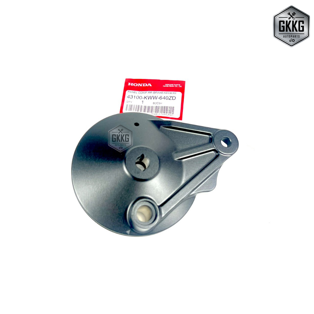 จานเบรคหลัง ฝาจานเบรคหลัง แท้ศูนย์ 100% HONDA W125 R,S,X,i SUPERCUB W110i DREAM110i W100s(2005 ...