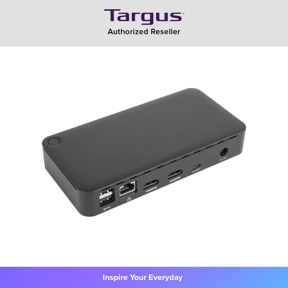 Targus Universal USB-C™ DV4K Docking Station with 65W Power Delivery ...
