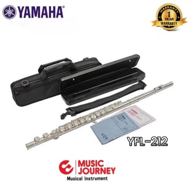 Yamaha YFL-212 Flute ของแท้ รับประกัน ศูนย์ 1ปีเต็ม สินค้าพร้อมส่ง Music Journey | Shopee Thailand