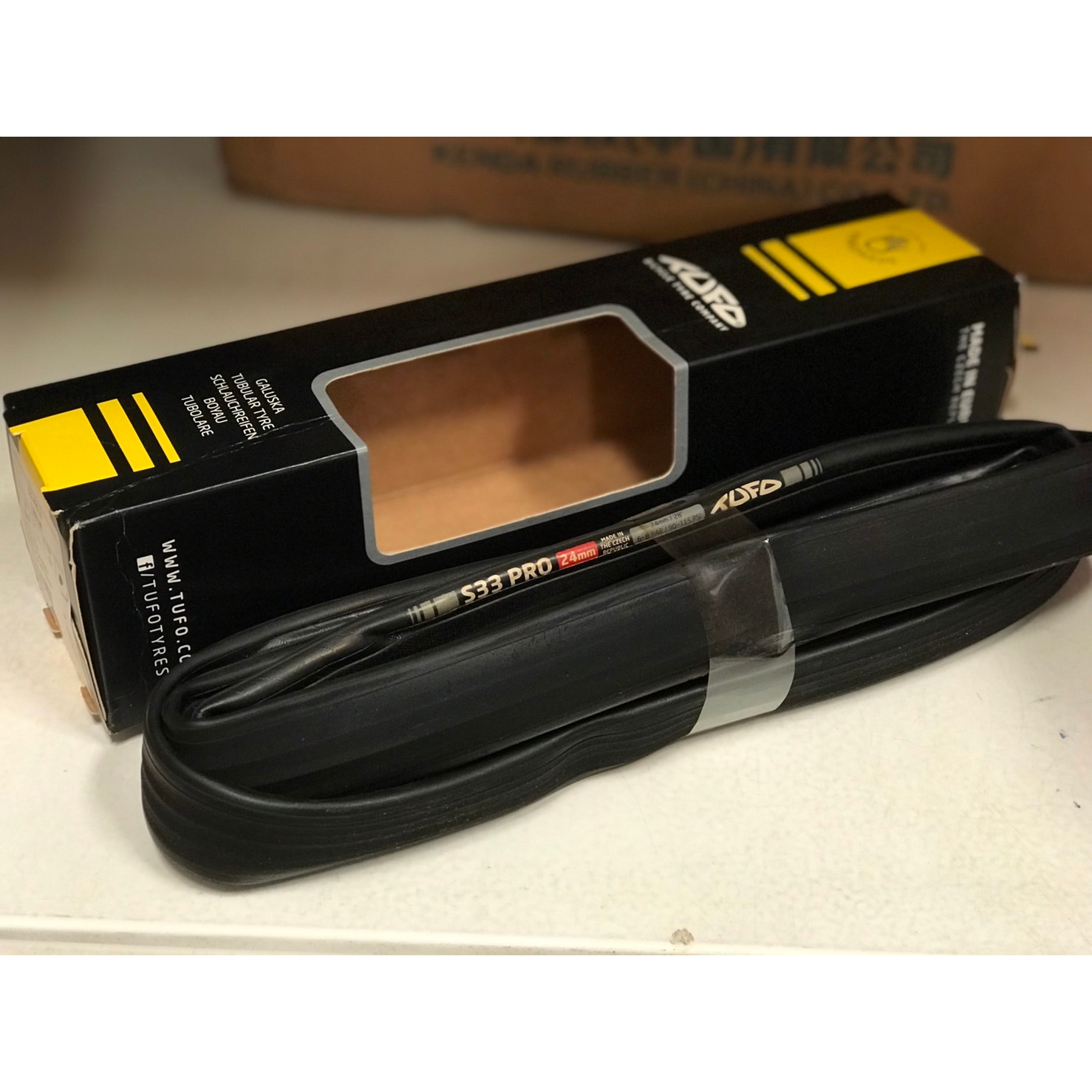 ยางนอก ยางฮาร์ฟ เสือหมอบ TUFO รุ่น C S33 PRO 700x21c/700x24c | Shopee ...