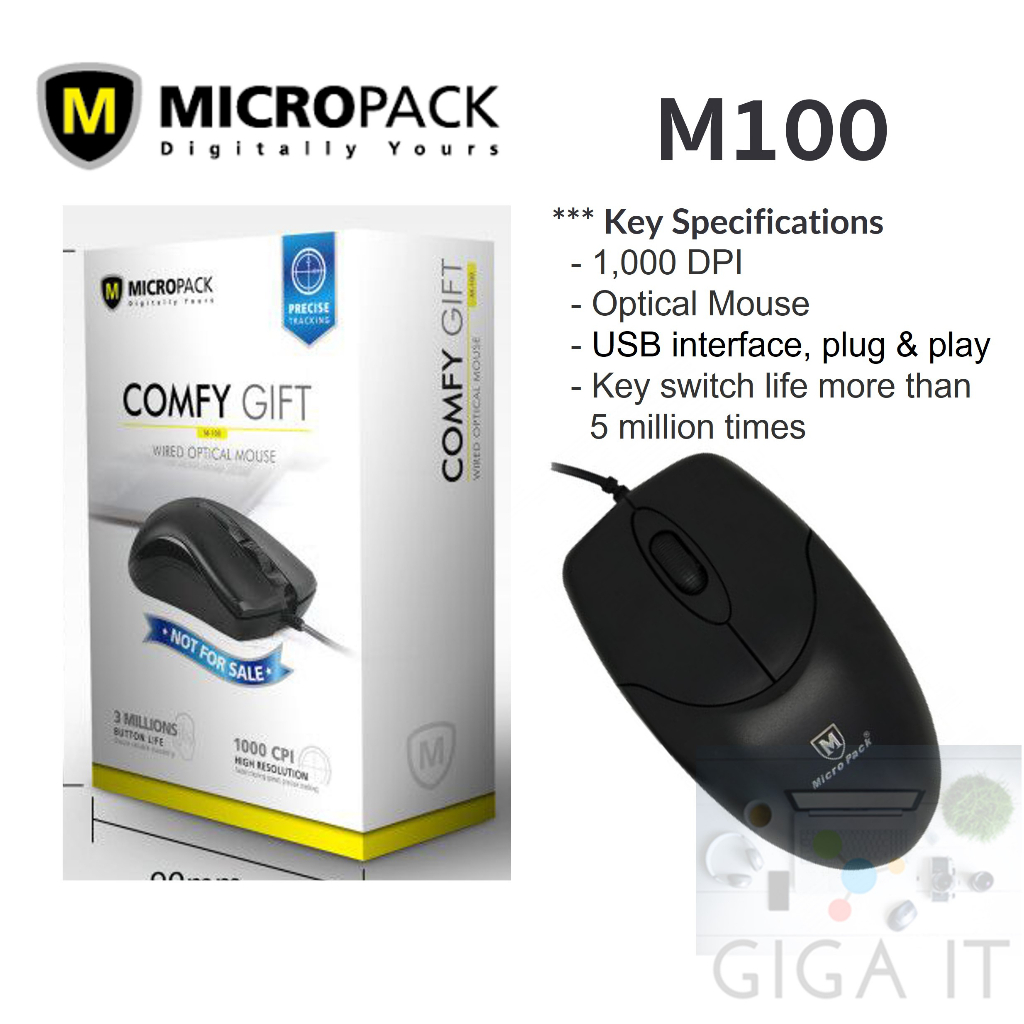 [ของแท้ ประกันศูนย์ไทย 100%] LOGITECH MOUSE (เมาส์) B100 OPTICAL USB ...