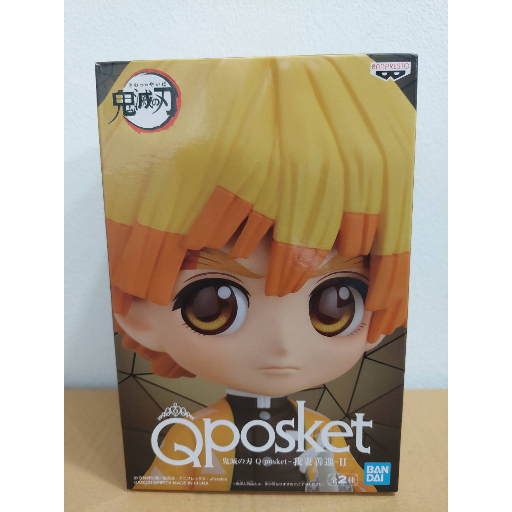 Demon Slayer Kimetsu no Yaiba Q Posket Zenitsu Agatsuma II แท้ ครบกล่อง ...