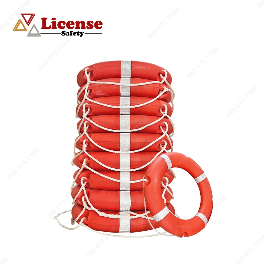 ห่วงชูชีพมาตรฐาน SOLAS ห่วงยางนิรภัย Lifebuoy Ring Life Saving Ring (1 ...