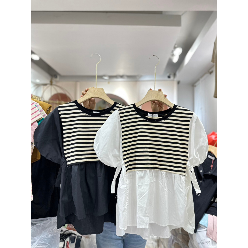 A344 งานสไตล์ทรงสวยมีกระดุมข้างปรับช่วงเอวได้ถึง 3 ระดับค่ะ ราคาเพียง 2 ...