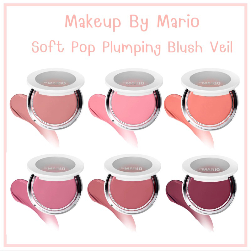 🇺🇸Preorder มีสีใหม่🇺🇸 Makeup By Mario Soft Pop Plumping Blush Veil แท้100% | Shopee Thailand