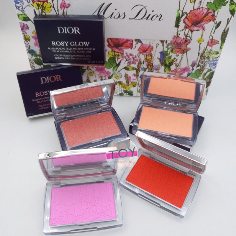 Dior Backstage Rosy Glow Blush (ป้ายไทยพร้อมถุงคลัชท์เล็ก) | Shopee ...