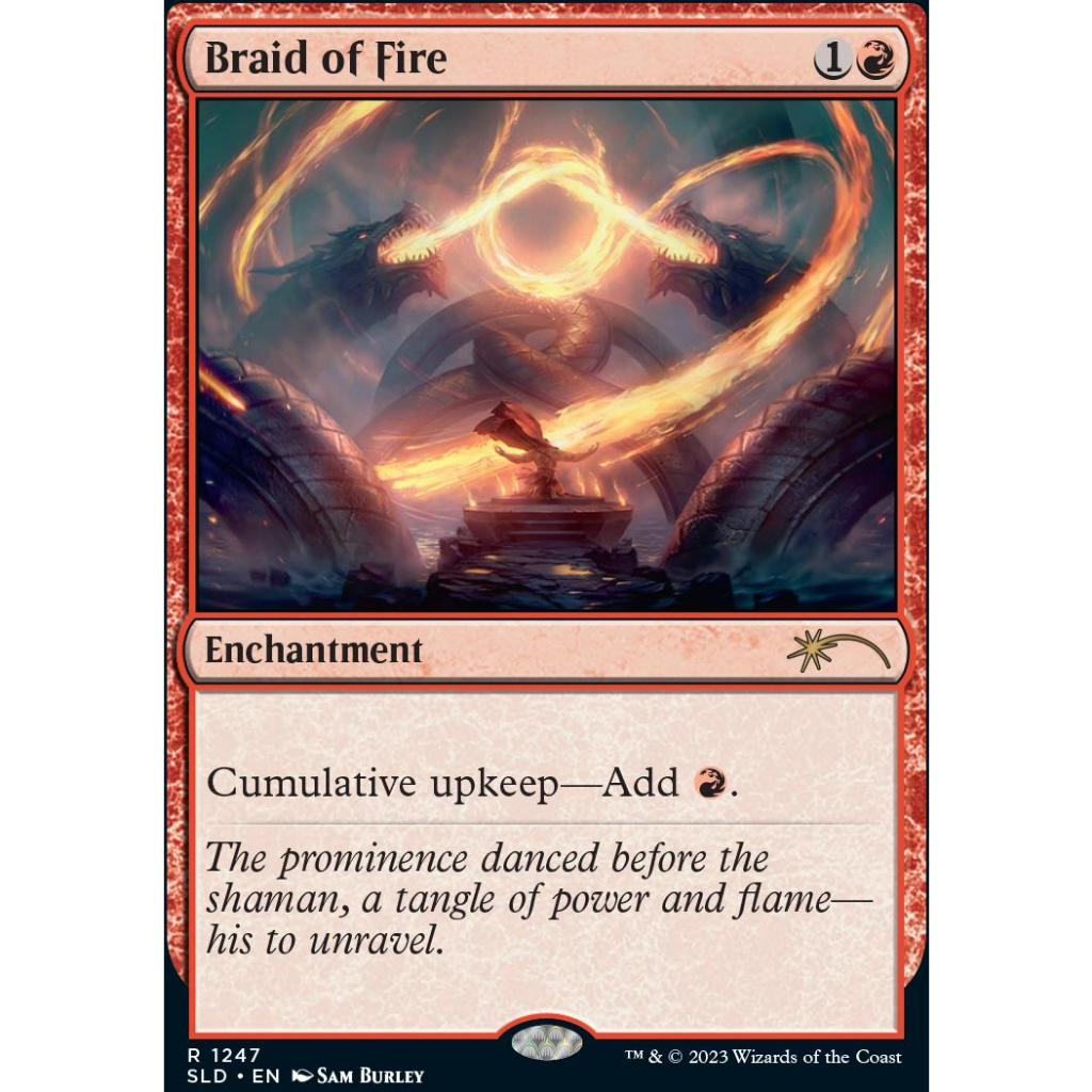 [MTG][Single][SLD] Braid of Fire ระดับ Rare [ภาษาอังกฤษ] | Shopee Thailand