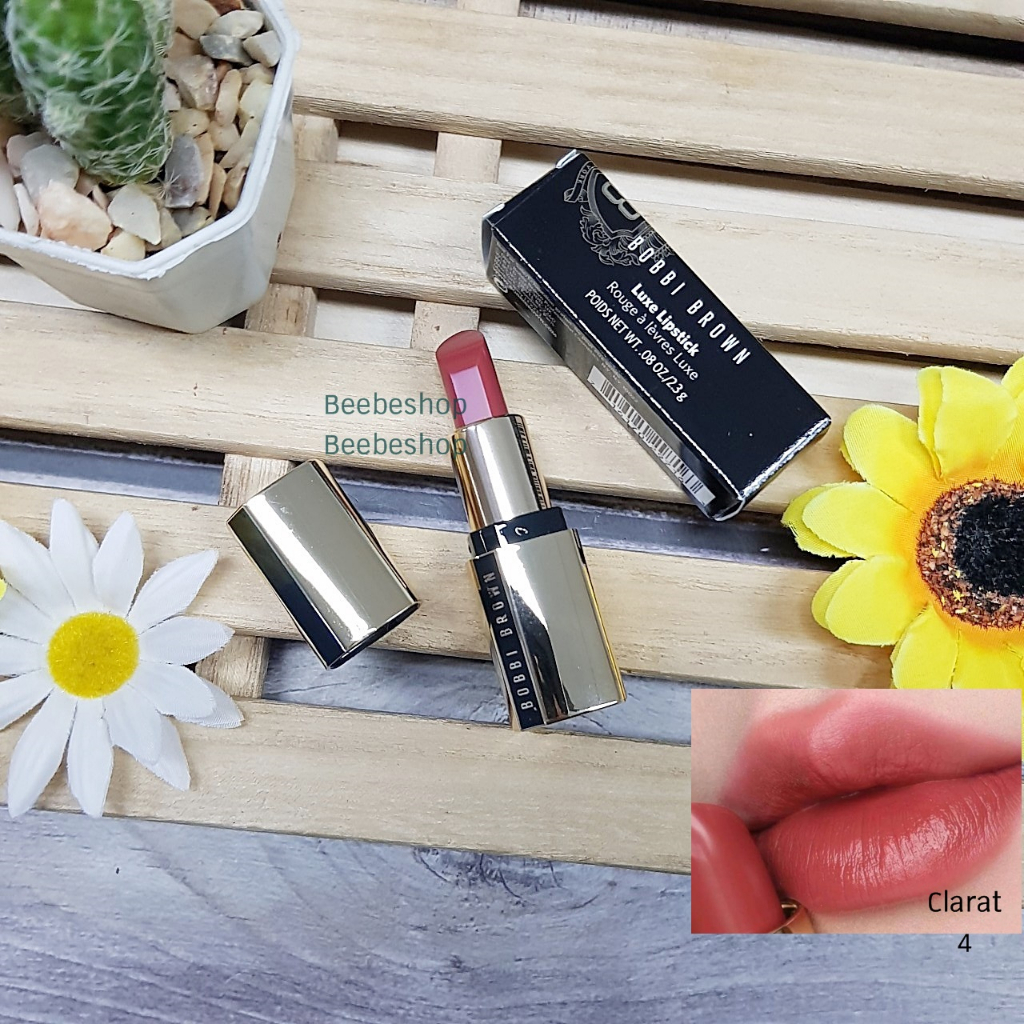 BOBBI BROWN Luxe Lipstick 2.3g สี Clarat ,Cranberry ,Neutral Rose ...