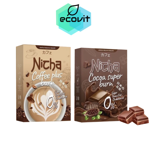 [พร้อมส่ง] โกโก้มอสเจีย กาแฟมอสเจีย Nicha Coffee Cocoa Plus โกโก้คุมหิว อิ่มนาน ณิชา กาแฟคุมหิว ...