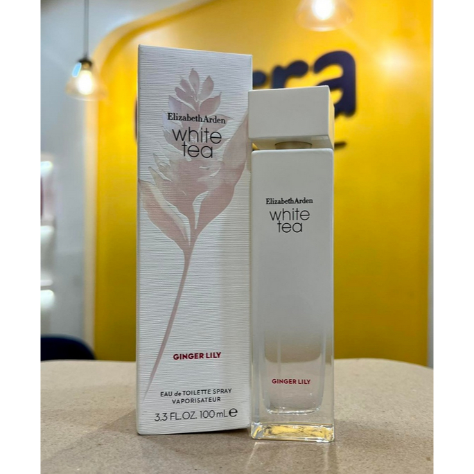 น้ำหอมแท้💯% Elizabeth arden white tea ginger lily edt 100ml กล่องซีล ...