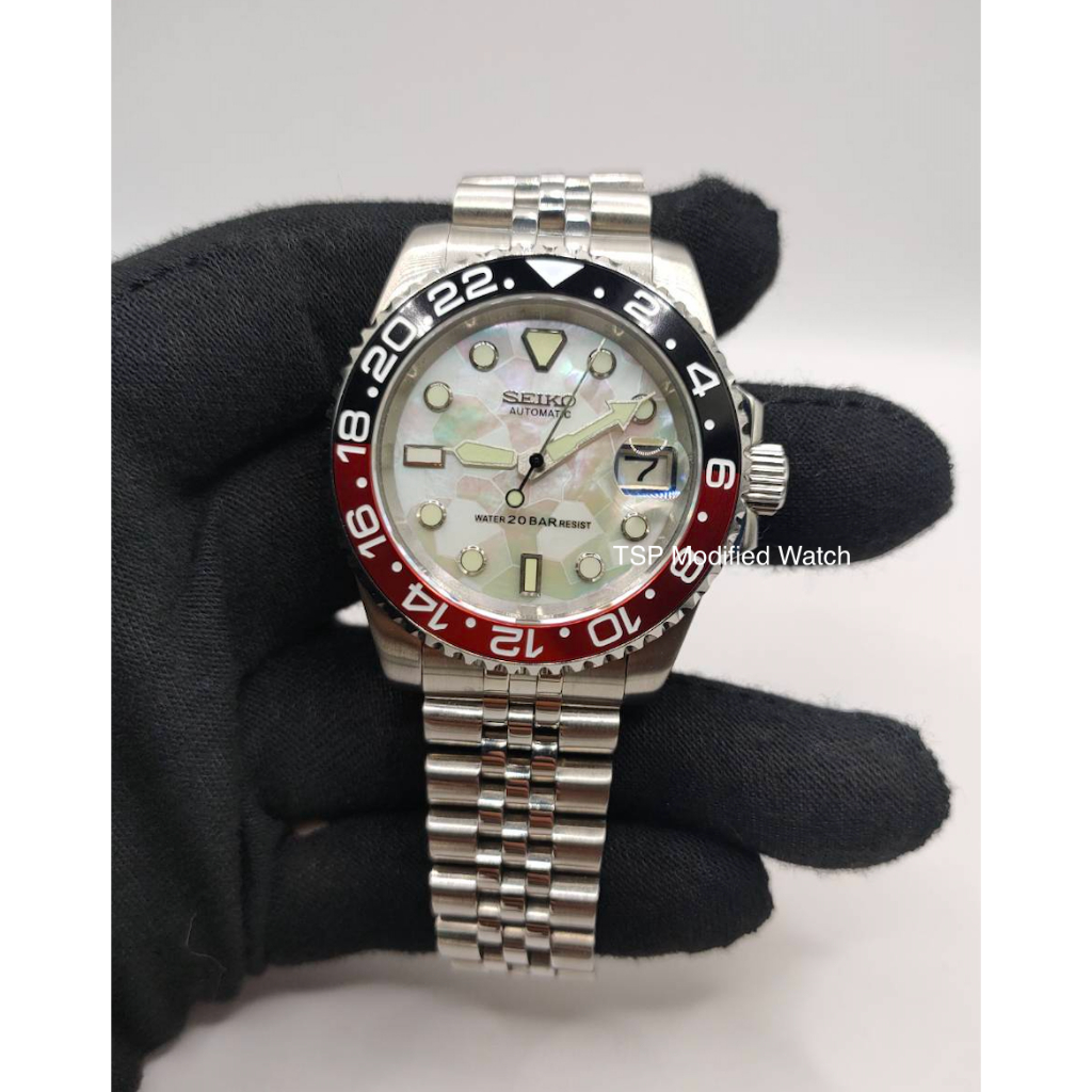 Seiko Mod GMT Master Coke Prospex Special Edition | Shopee Thailand