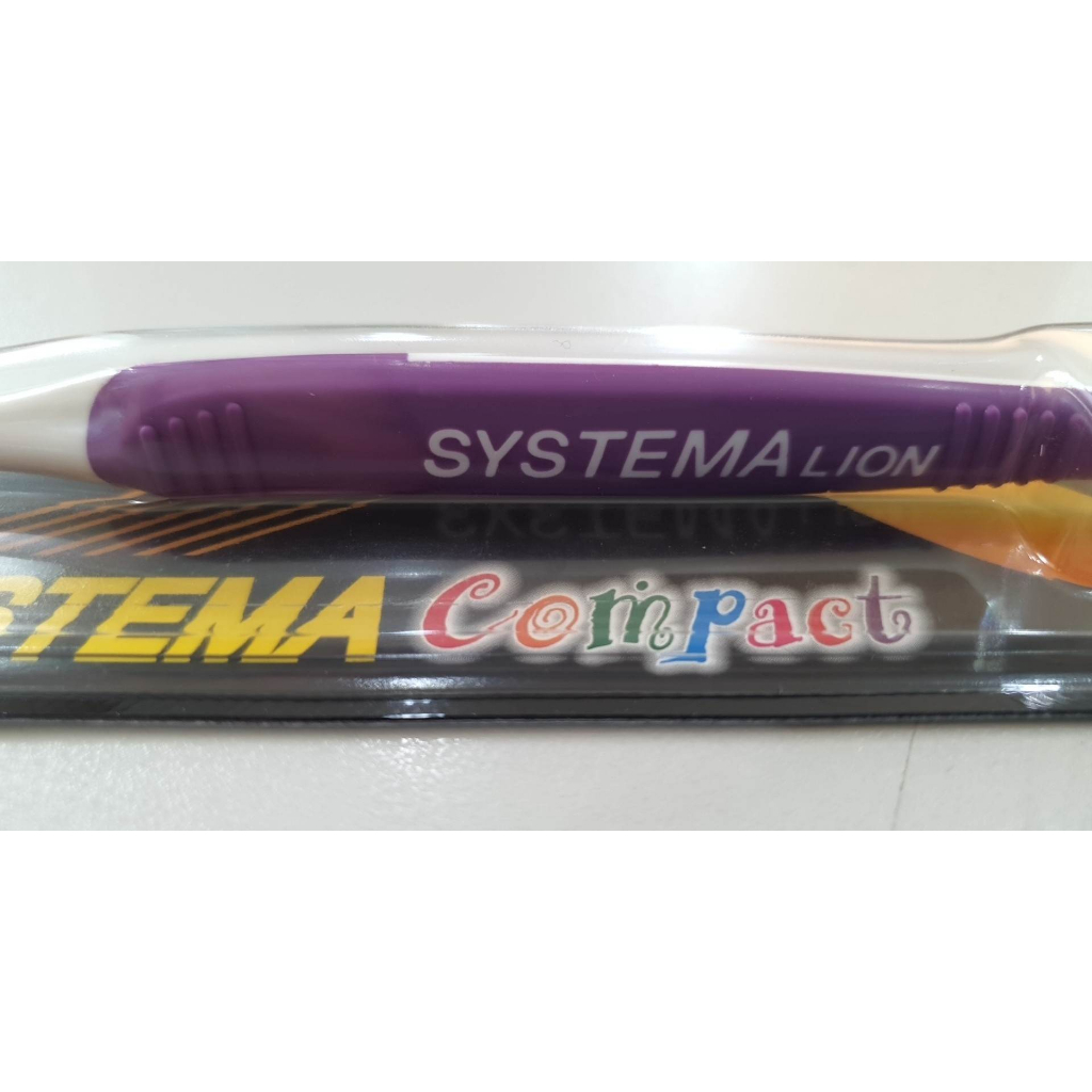 Systema Compact แปรงสีฟัน ซิสเท็มมา รุ่นหัวแปลงขนาดเล็ก ขนนุ่มมาตรฐาน ...