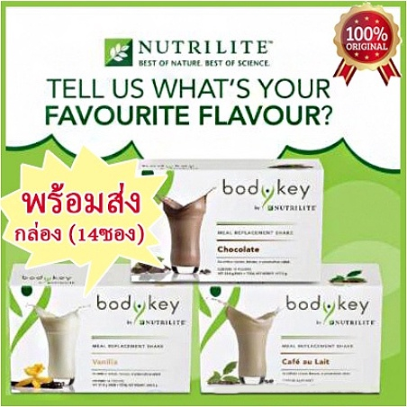 BodyKey By Nutrilite Meal Replacement Shake - Coffee flavor - Chocolate ...