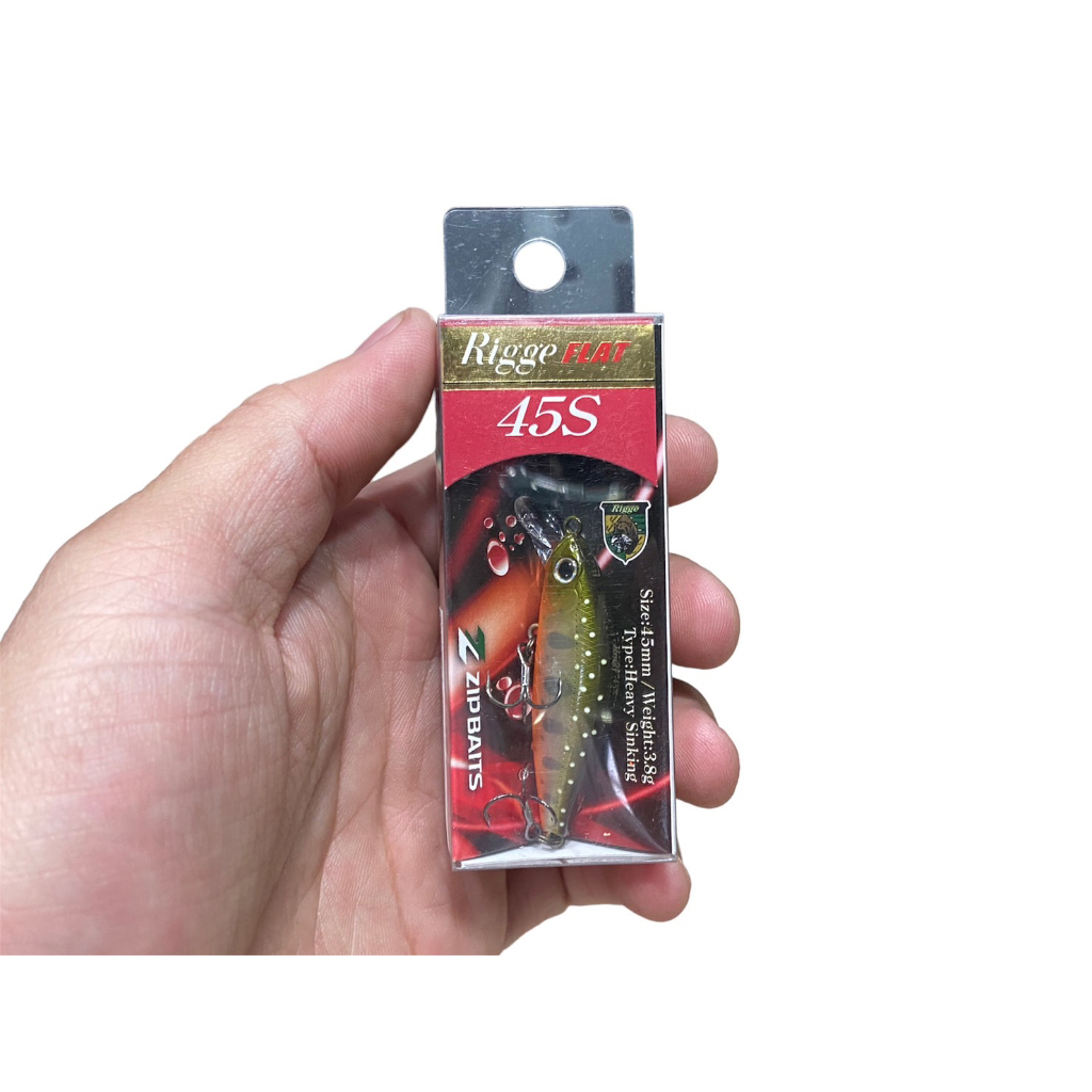 เหยื่อปลอม ZIPBAITS Rigge FLAT 45s MADE IN JAPAN | Shopee Thailand