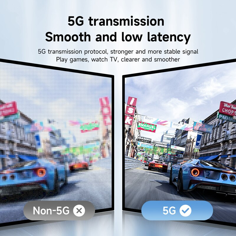 Hagibis 4K HDMI Wireless Transmitter and Receiver Kit, 2.4/5GHz ...