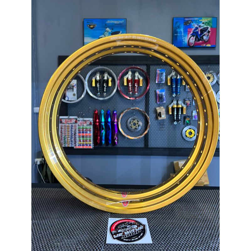 ล้อAkrontทรงเอขอบ17/1.4งานเลเซอร์(ล้อตัวแข็ง) | Shopee Thailand