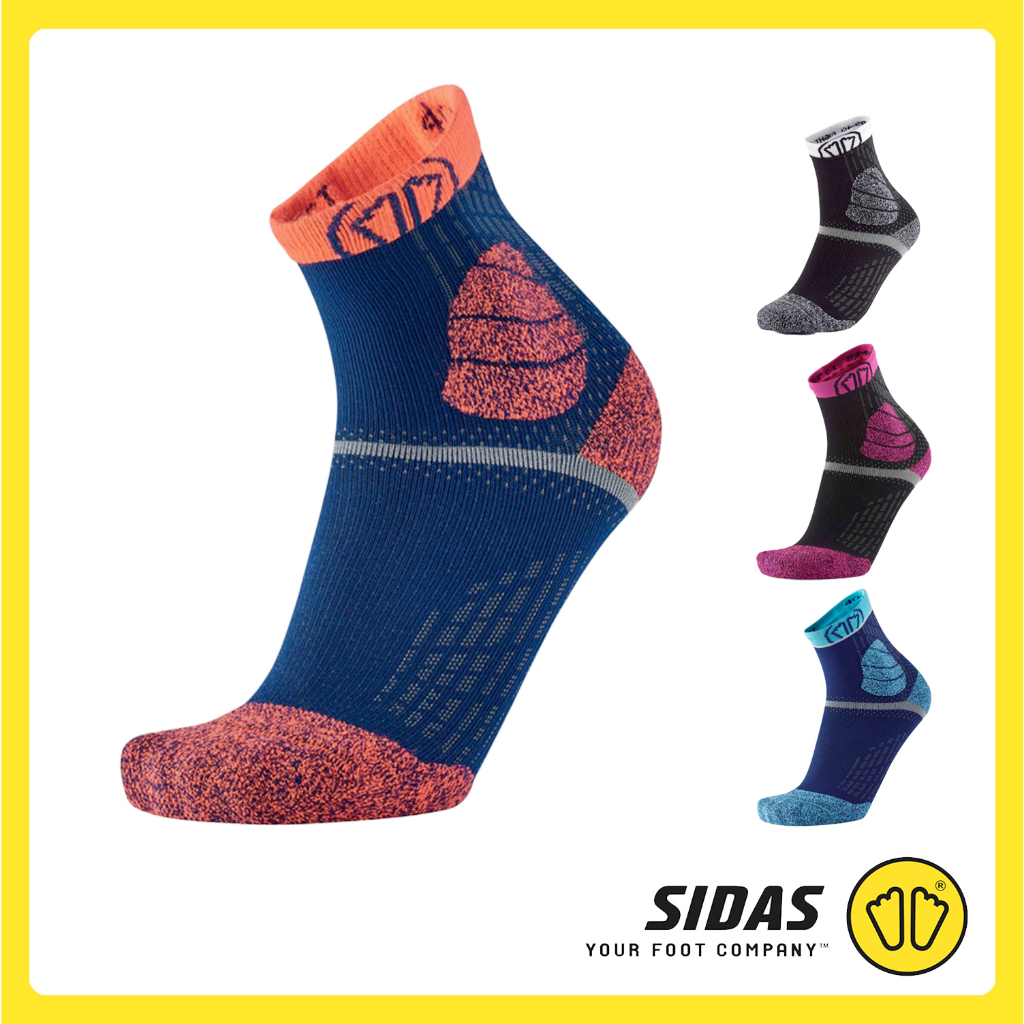 SIDAS Socks | Trail Protect ถุงเท้าวิ่งเทรล ซัพพอร์ตเท้าและเสริม ...