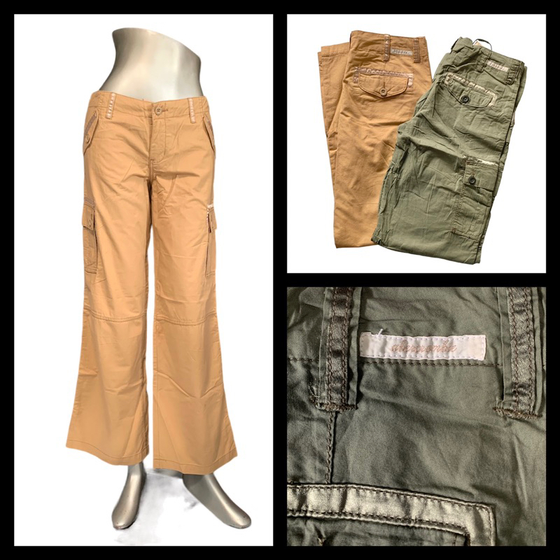 Abercrombie & Fitch ( LO62 ) กางเกงคาร์โก้ ของแท้ มือหนึ่ง กางเกง ...