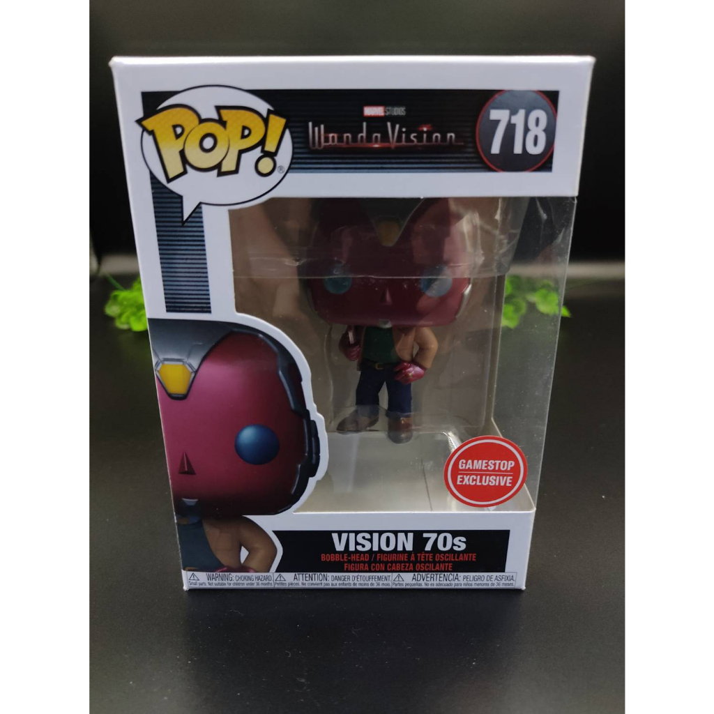 Funko Pop Marvel - Vision 70s #718 จากเรื่อง Wanda Vision ของแท้ พร้อม ...