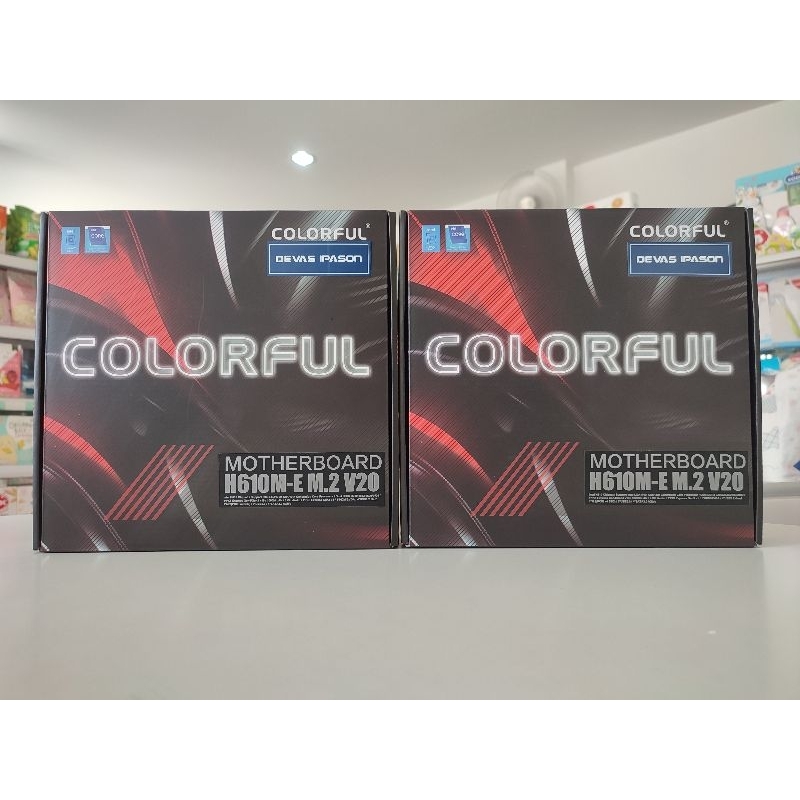 ของใหม่ COLORFUL MAINBOARD (เมนบอร์ด) H610M-E M.2 V20 มีประกัน 3ปี โดย Devas IPASON | Shopee ...