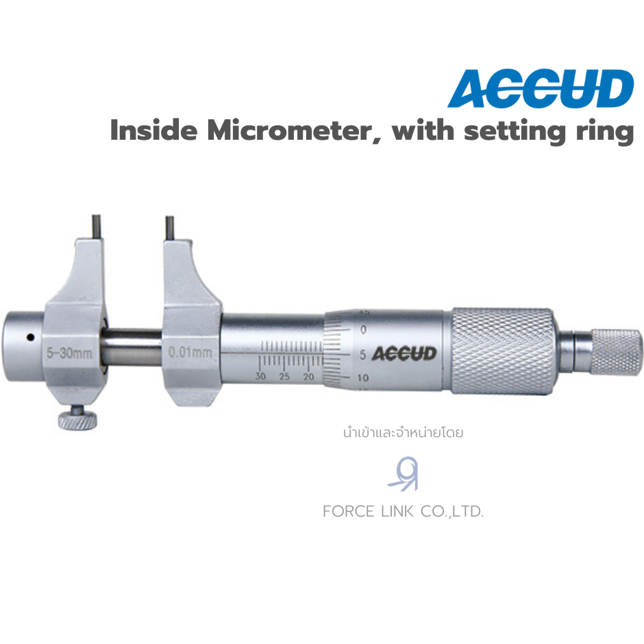 ไมโครมิเตอร์วัดใน Inside Micrometer by ACCUD | Shopee Thailand
