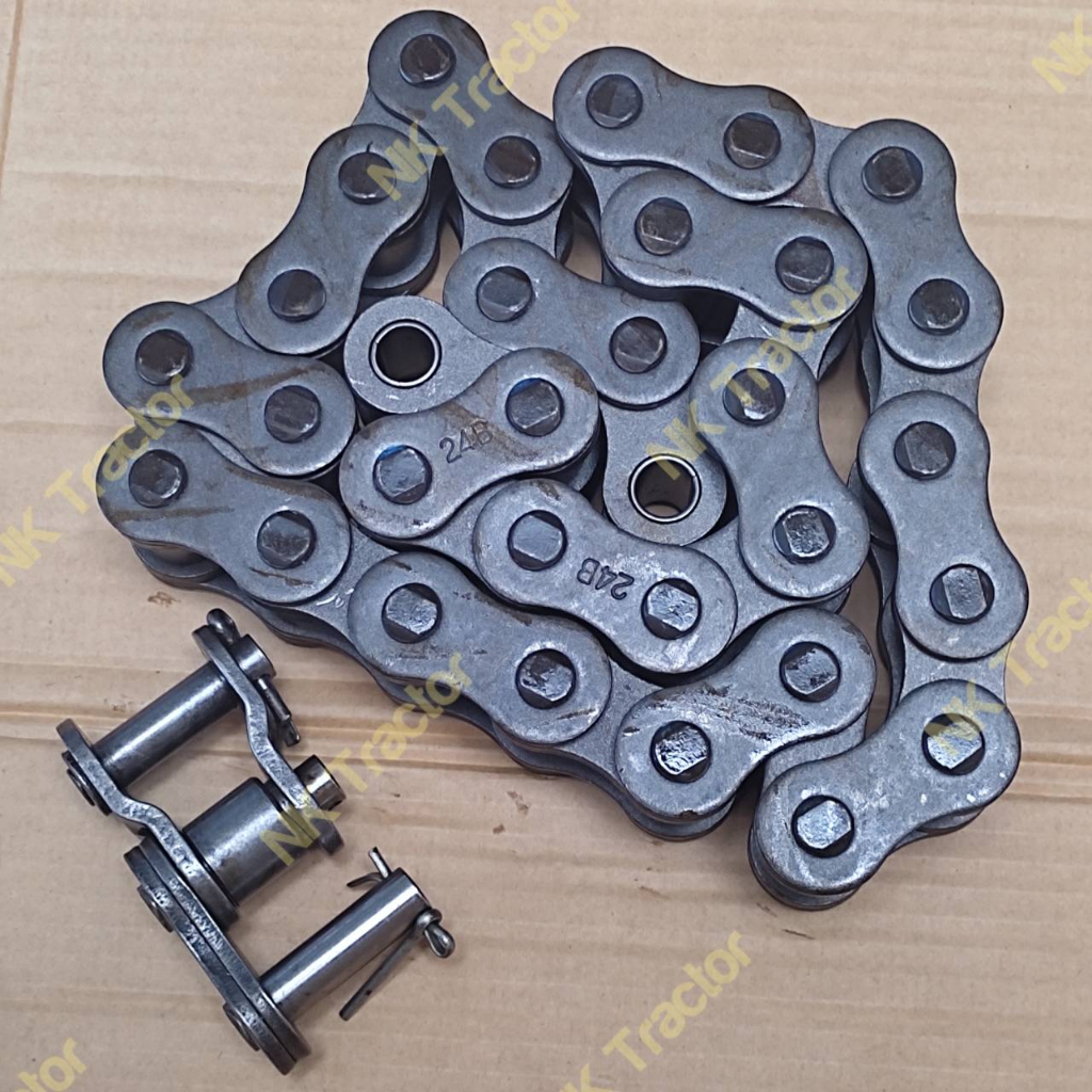 โซ่เบอร์24B x 32ข้อ โซ่โรตารี่ (โซ่ เบอร์ 24B โซ่โรตารี่ ช้าง เจริญชัย ...