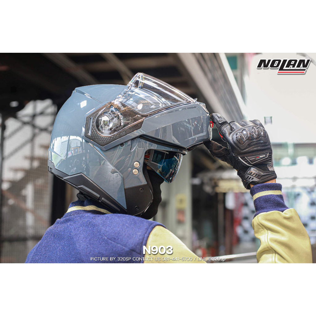 หมวกกันน็อคยกคาง Nolan N903 Flip Up ส่งไว!! | Shopee Thailand