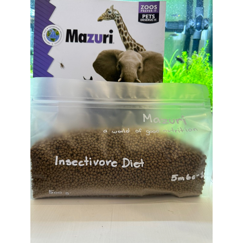 MAZURI INSECTIVORE DIET 500g มาซูริสัตว์กินแมลง 500กรัม | Shopee Thailand