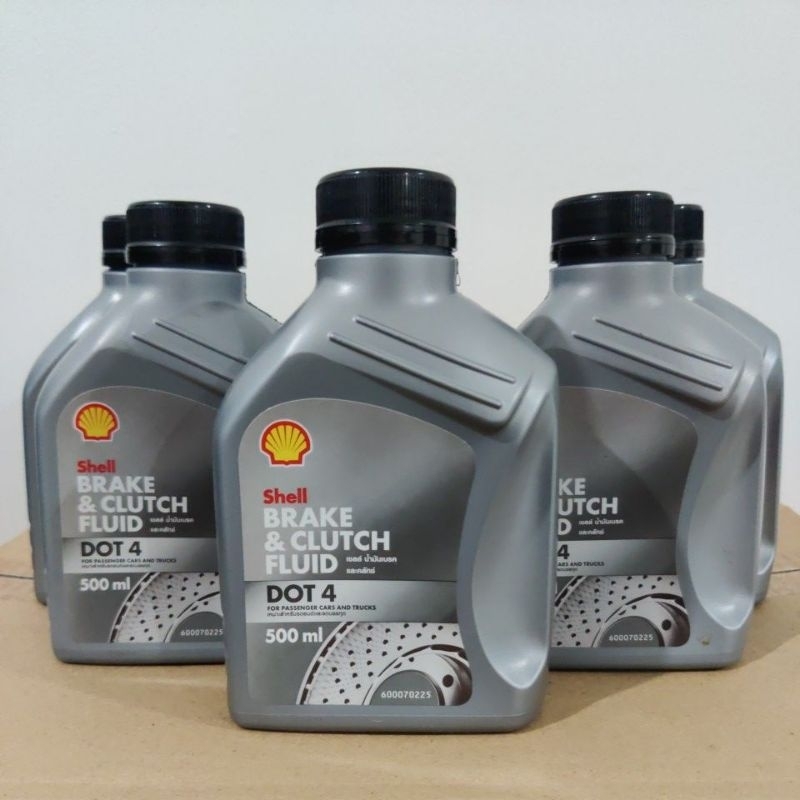 น้ำมันเบรกและคลัทช์ เชลล์ Shell Brake and Clutch Fluid DOT4 ขนาด 0.5L ...