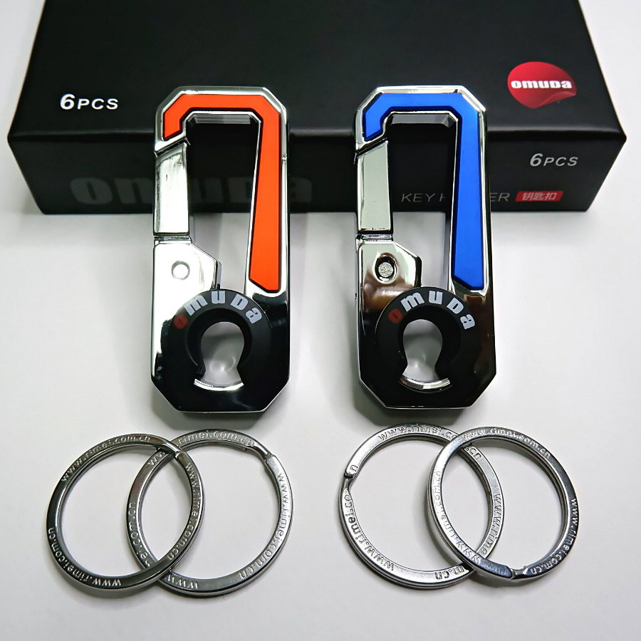 พวงกุญแจ OMUDA 3749 สำหรับ รถยนต์ รถมอเตอร์ไซค์ และอื่นๆ วัสดุสแตนเลสแข็งแรง ดีไซน์สวยงาม ...