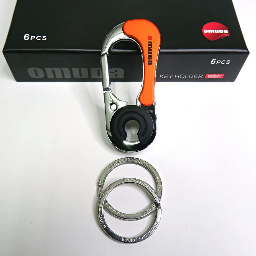 พวงกุญแจ OMUDA 3754 สำหรับ รถยนต์ รถมอเตอร์ไซค์ และอื่นๆ วัสดุสแตนเลสแข็งแรง ดีไซน์สวยงาม ...