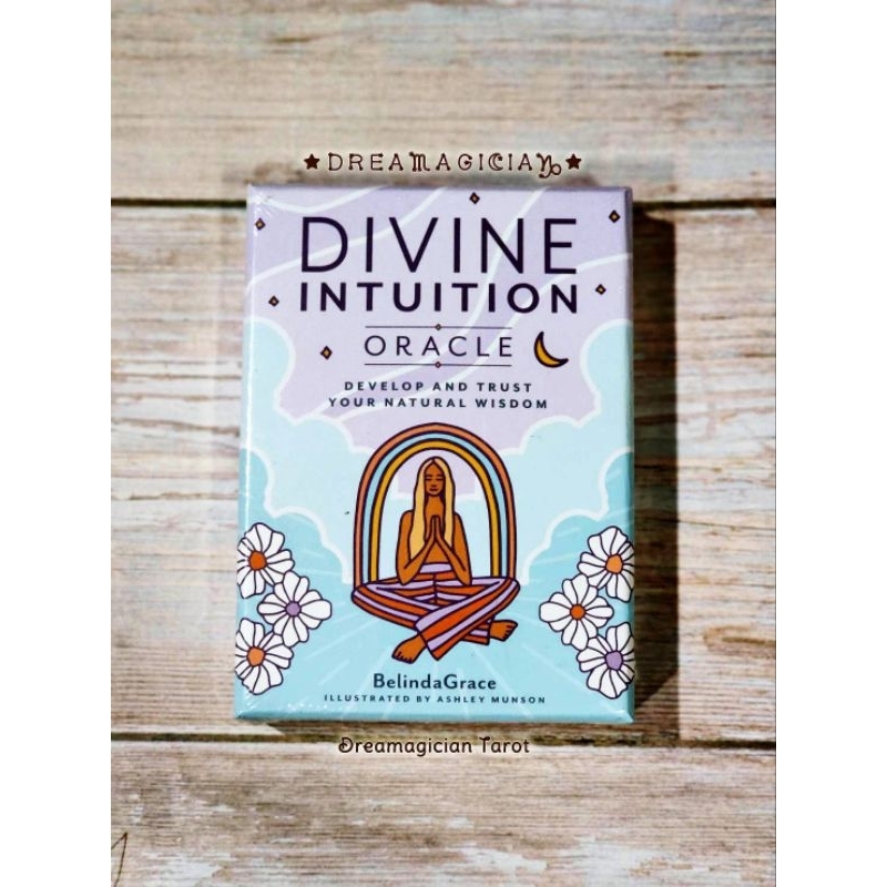 Divine Intuition Oracle ไพ่ออราเคิลขอบสีขมพู ไพ่แท้ลดราคา ไพ่ยิปซี ไพ่ ...