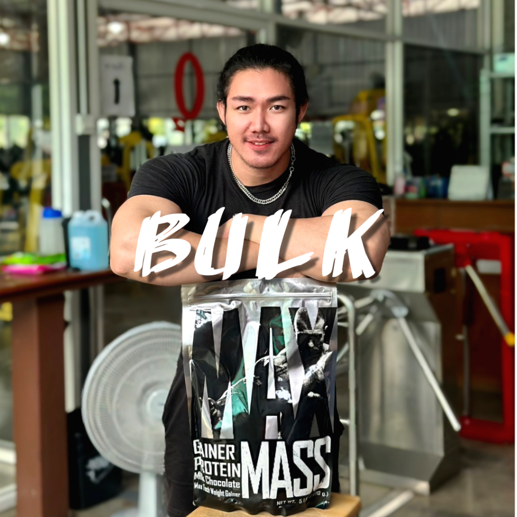 Max MASS Gainer ( สูตรเพิ่มกล้ามเนื้อ (Bulk) เซ็ต 2 ถุง ) | Shopee Thailand