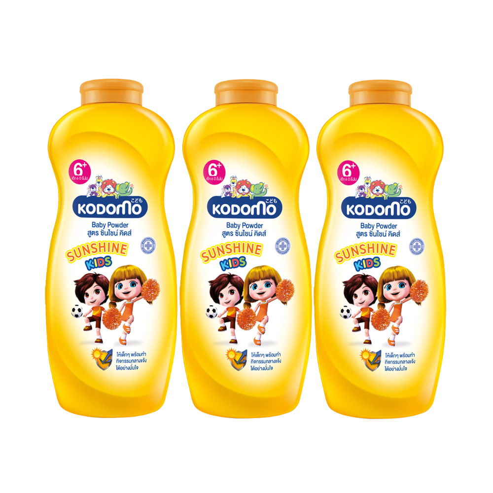 [แพ็ค2+1] KODOMO โคโดโม แป้งเด็ก 350 กรัม x 3 กระป๋อง | Shopee Thailand