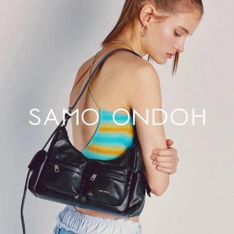 #พร้อมส่ง กระเป๋า SAMO ONDOH สีดำ | Shopee Thailand