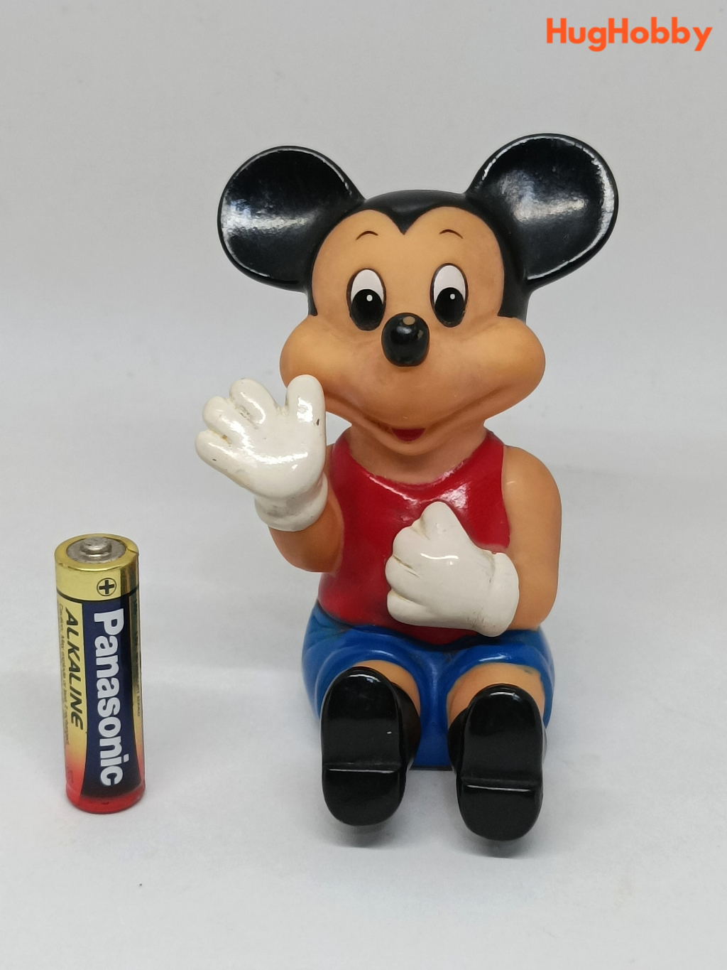Vintage 80s Mickey Mouse Rubber Figure [Used] | Shopee Thailand