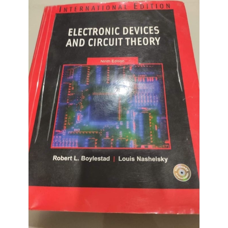 [TEXT BOOK] Electronic Devices and circuit theory | Shopee Thailand