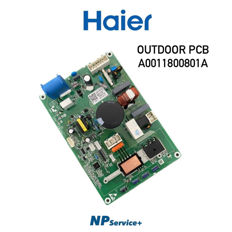 บอร์ดนอกแอร์ไฮเออร์|OUTDOOR PCB|A0011800801A|Haier|บอร์ดคอยล์ร้อน ...
