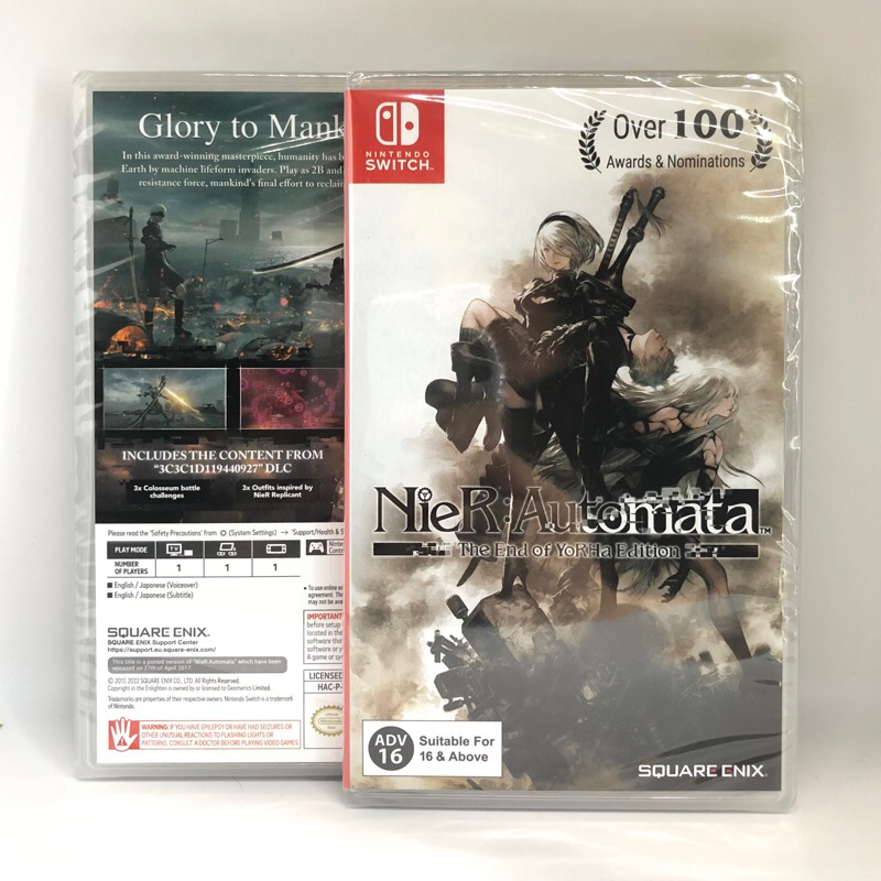 [มือ1] Nier Automata The End of Yorha Edition (Switch) Asia | Shopee ...